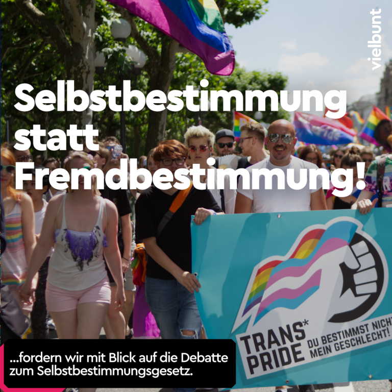 Selbstbestimmungsgesetz – Bitte Richtig! | vielbunt e.V.